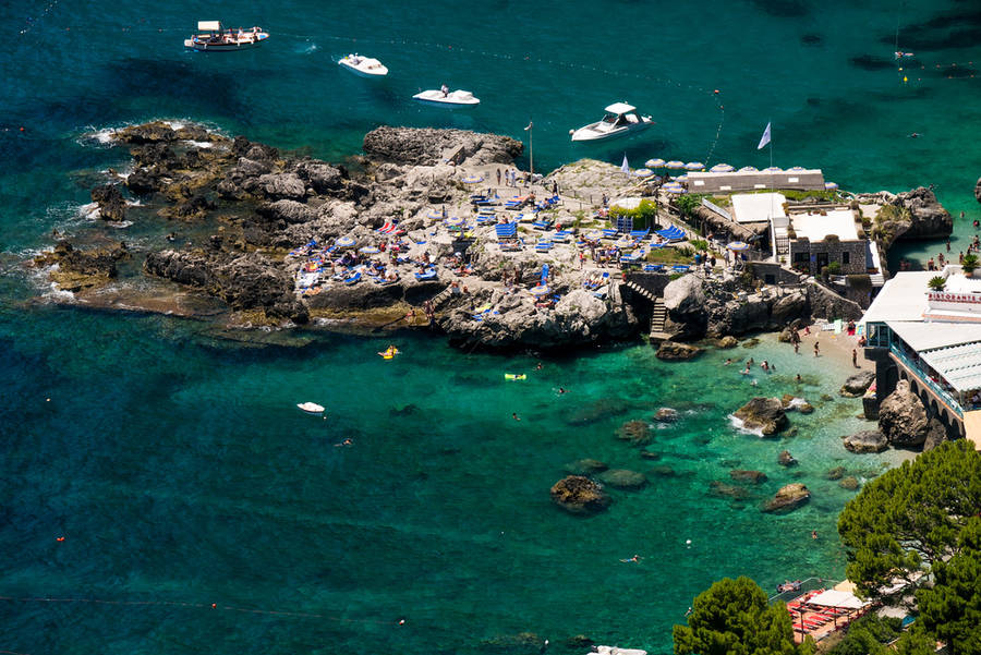 Nature - Beaches on Capri - Island of Capri